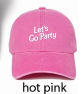 LETS GO PARTY BASEBALL CAP – David And Young