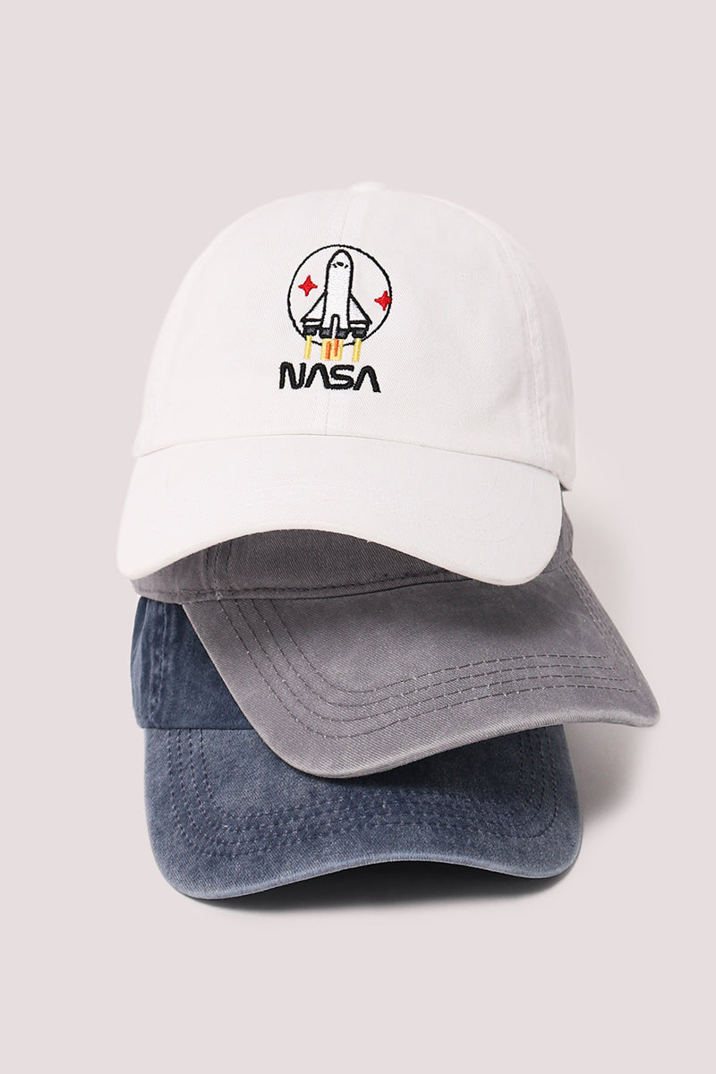 NASA Cotton Baseball Cap - LCAP1774NA – David And Young